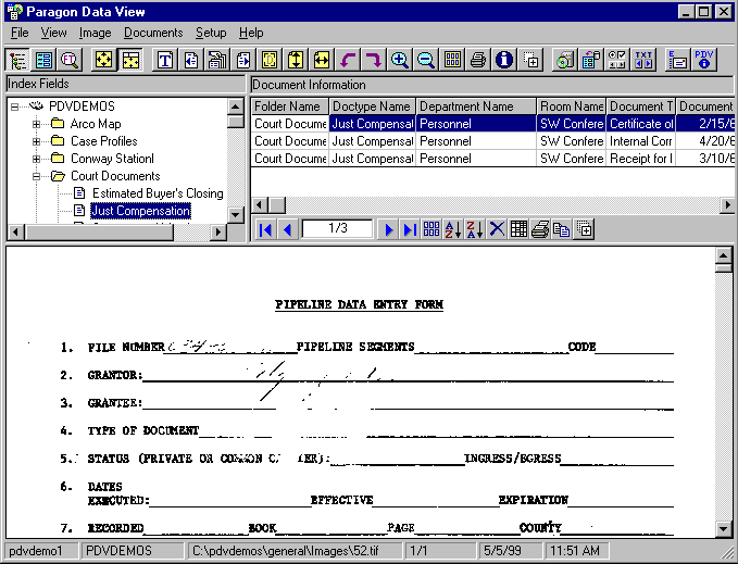 PDS Viewer Tree View